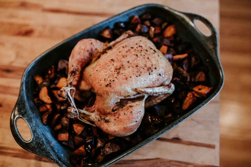 Case of Whole Chickens – Groce Family Farm